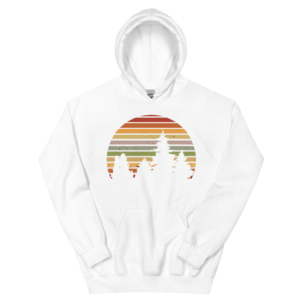 Sun Pine Tree Hoodie | Sunset Hoodie | Sunrise Hoodie | Trees Hoodie ...
